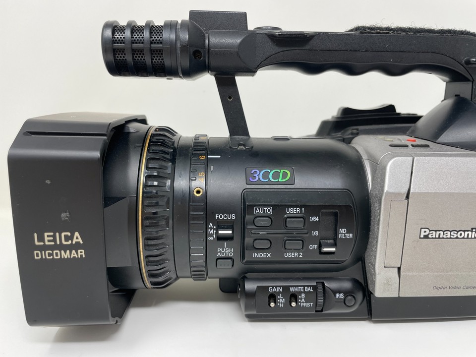 Panasonic AG-DVX100 3CCD MiniDV Camcorder – Untested No Charger w/ Hard ...