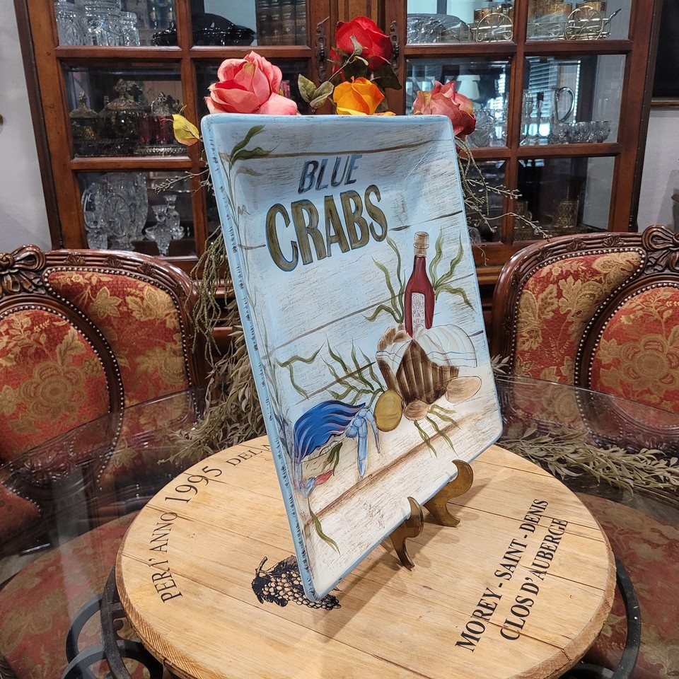 Kate McRostie Certified International Blue Crabs Seafood Serving ...