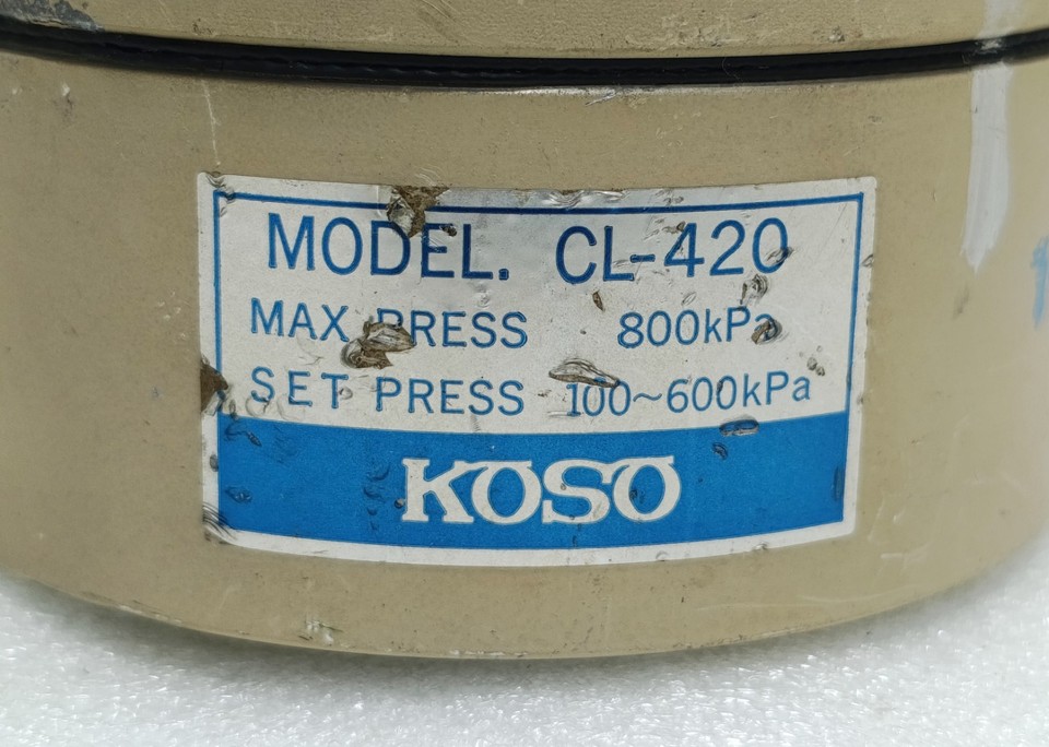 KOSO CL-420 Pilot Lock Valve 100 to 600 kPa Pneumatic Air Relay Control ...