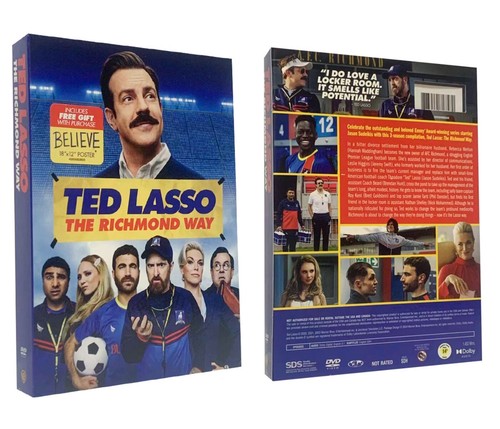 For Ted Lasso Season 1-3 (7DVD, Box Set) Sealed & New Free Shipping | eBay
