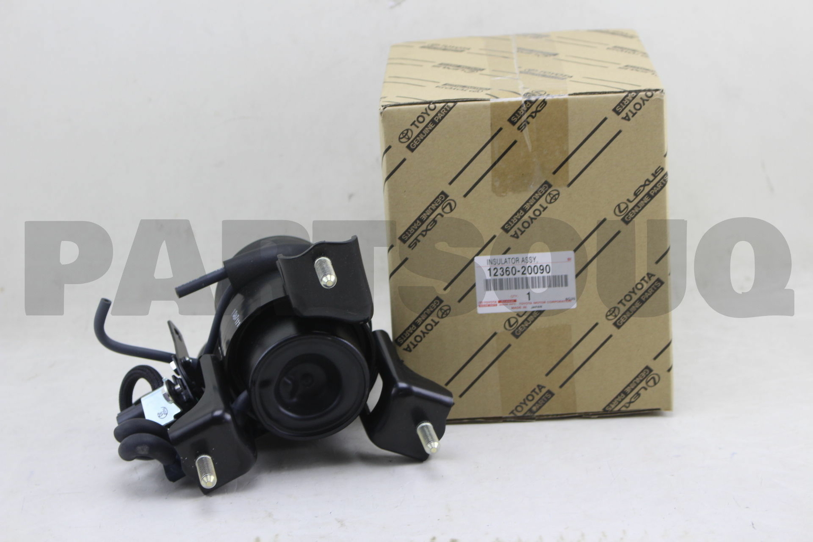 1236020090 Genuine Toyota INSULATOR ASSY, ENGINE MOUNTING, FRONT 12360 ...