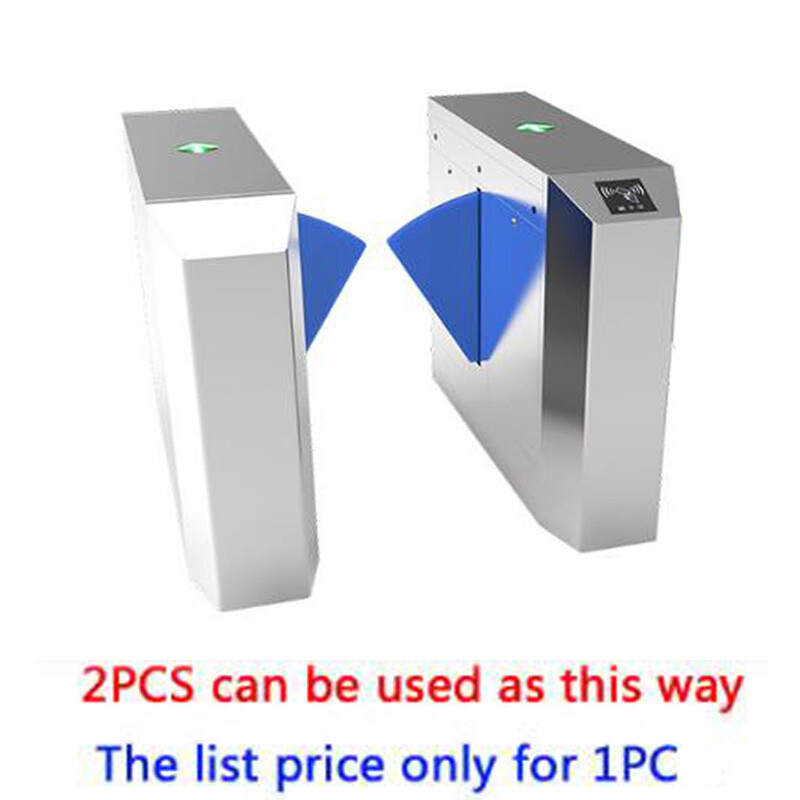 304 Stainless Access Control Auto Swing Gate Safety Door Turnstile ...