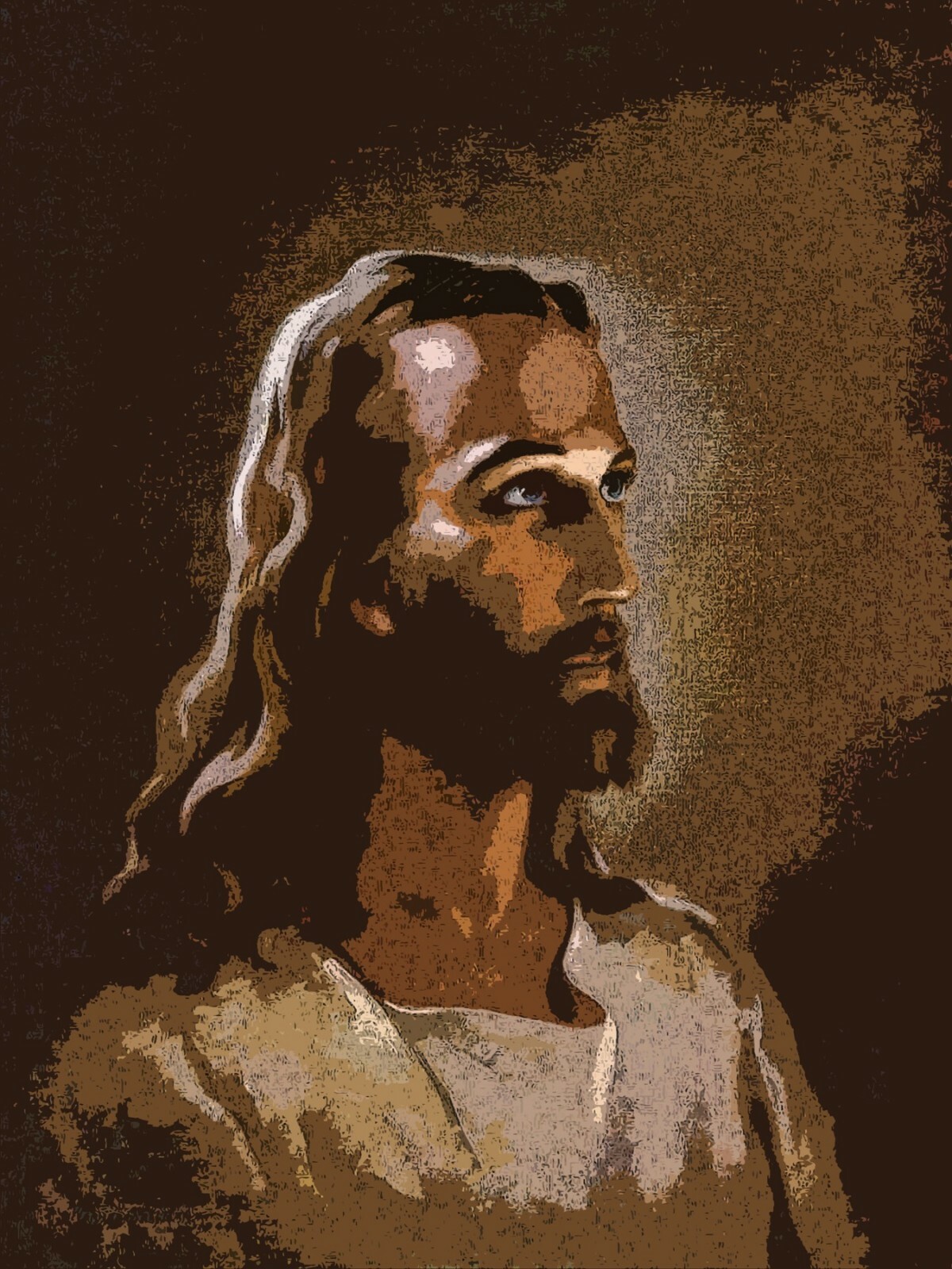 Decoration Poster.Home interior design print.Wall art.Jesus Christ ...