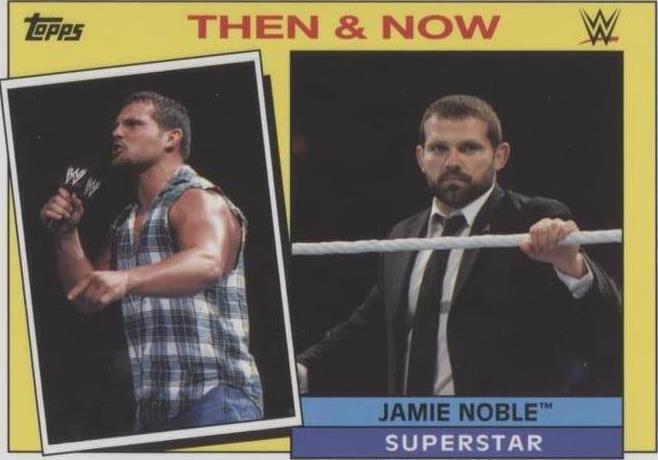 2015 Topps Heritage WWE - Then and Now Jamie Noble #14 for sale online ...