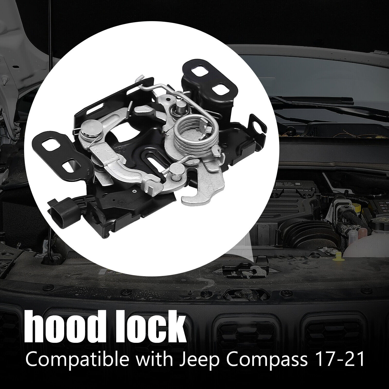 Hood Latch Lock for 2017-2020 Jeep Compass 68280607AC 68280608AC ...