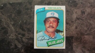 1980 TOPPS # 407 TONY SOLAITA BASEBALL CARD | eBay