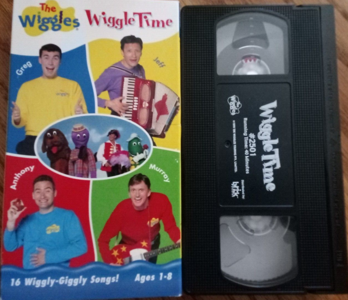 The Wiggles Wiggle Time 1993 Vhs