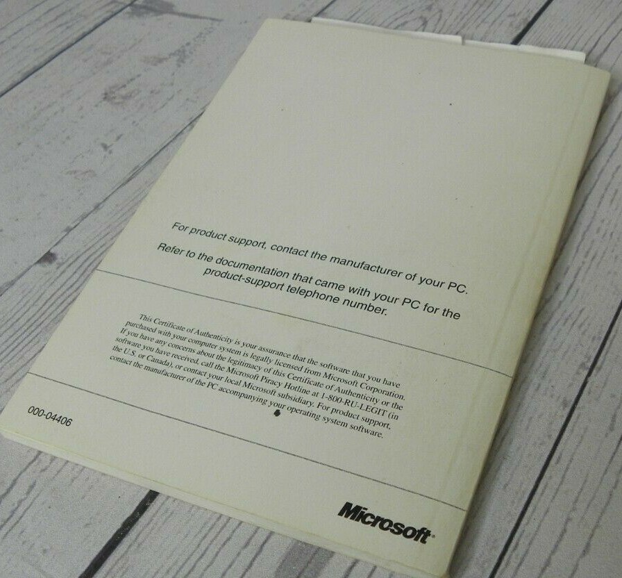 Introduction A Microsoft Windows 95 - Guide Booklet | eBay
