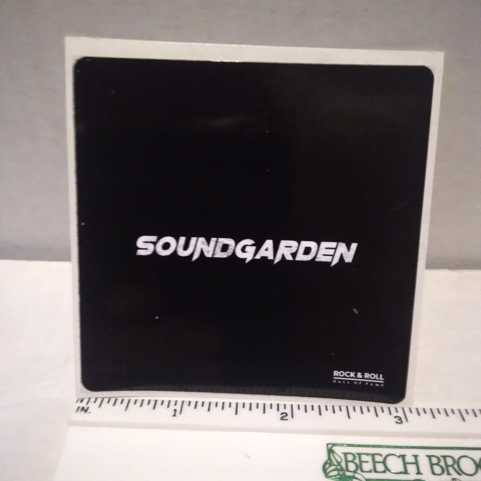 Soundgarden Rock and Roll Hall of Fame Sticker | eBay