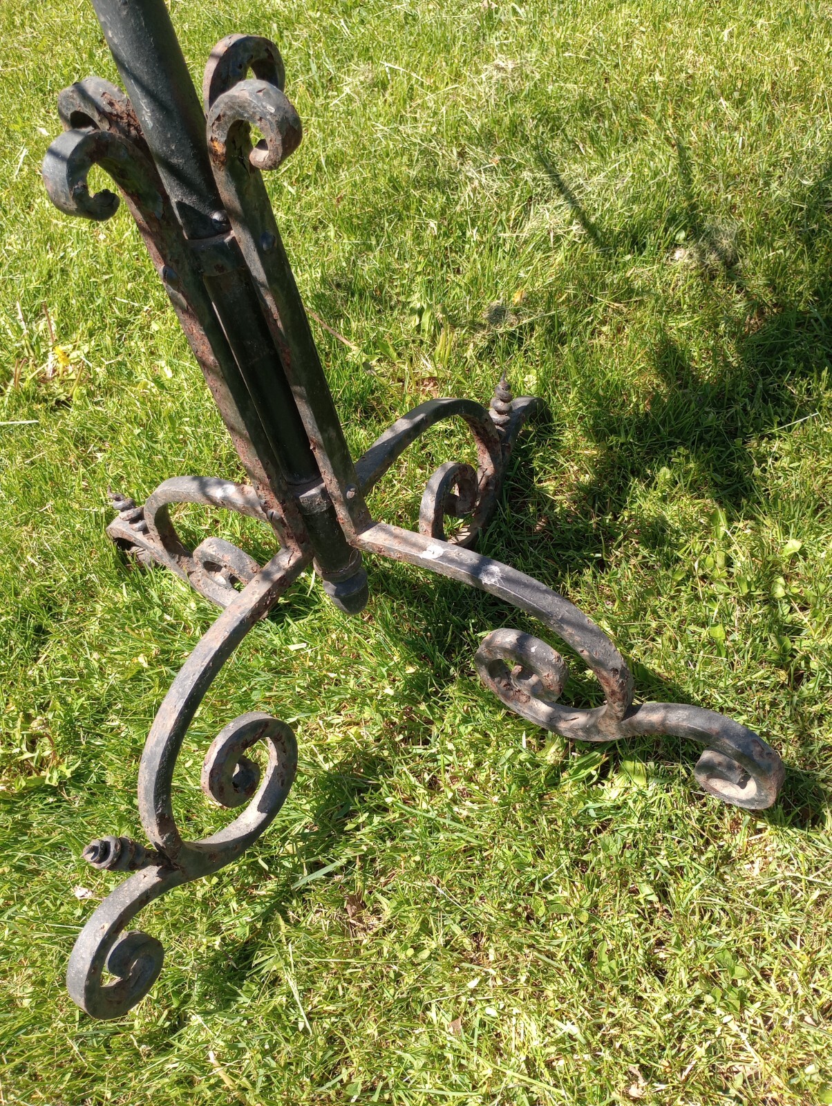 Antique Victorian Wire & Wrought Iron Garden Plant stand | eBay