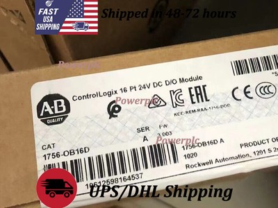 Allen Bradley 1756-OB16D /A ControlLogix PLC DC Ouput Module Factory ...