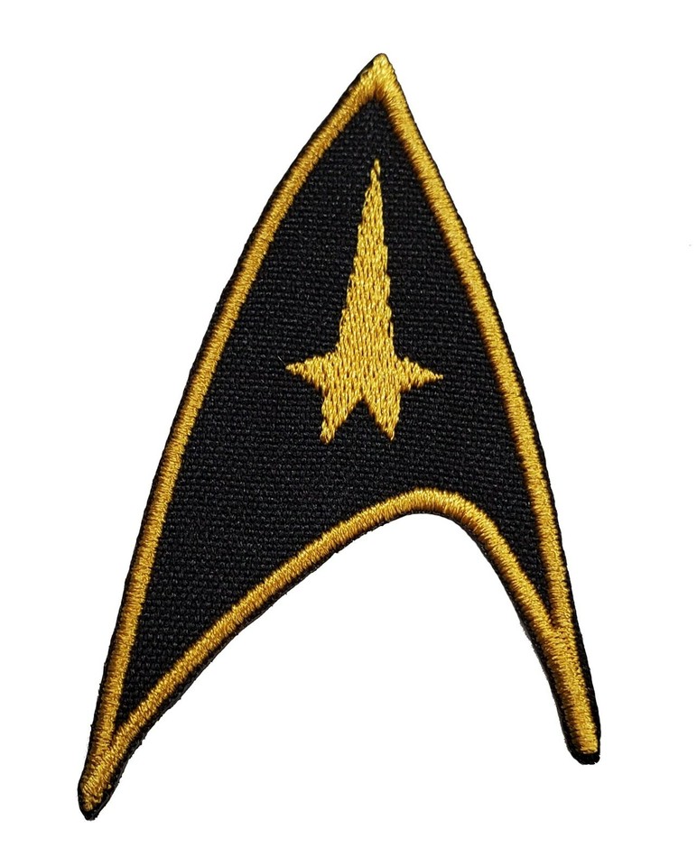 Star Trek Iron On Patch William Shatner Spock Leonard Nimoy Picard ...