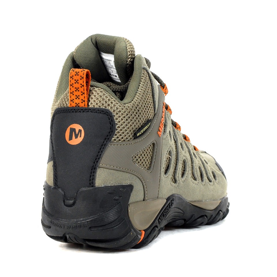 Merrell Men's Crosslander 2 Boulder/Apricot Mid Hiking Boots | eBay