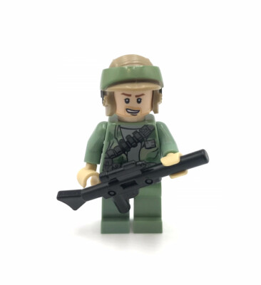 LEGO Endor Rebel Commando Stubble minifigure Star Wars 9489 mini figure ...
