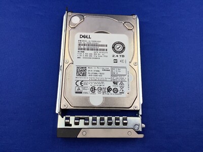 F9NWJ DELL 2.4TB 10K 12Gbps 2.5" 512e SAS Hard Drive 0F9NWJ ...