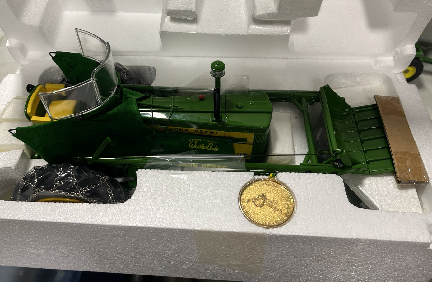 ERTL JOHN DEERE MODEL 720 WITH 45 LOADER PRECISION SERIES #18 TRACTOR 1 ...