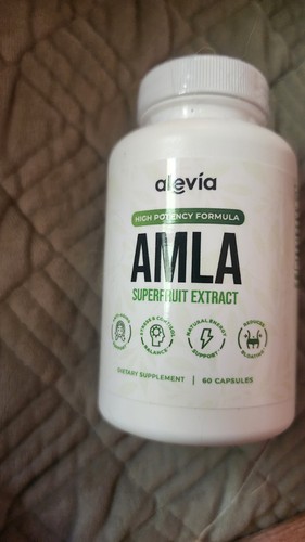 Alevia Amla Superfruit Extract Dietary Supplement 1000 mg 60 Capsules ...