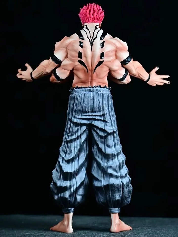 Anime Jujutsu Kaisen Ryomen Sukuna GK Statue Figure Model Toy Ornament ...