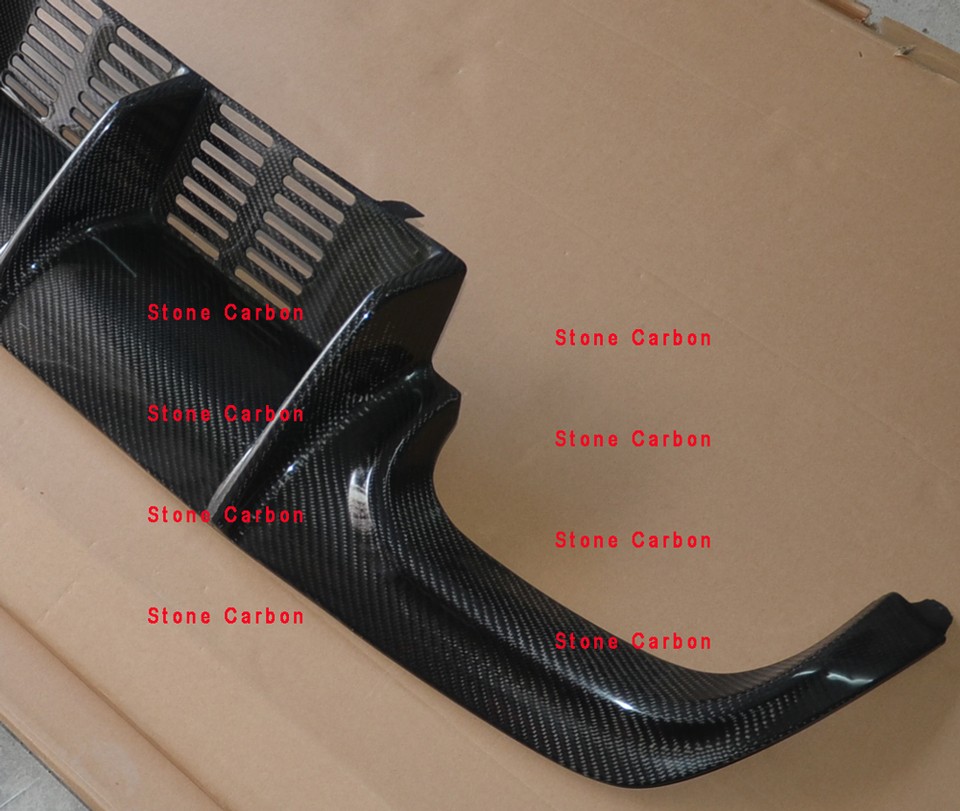 Carbon Fiber Rear Diffuser Fit For Benz W209 CLK 63 AMG Black Series | eBay