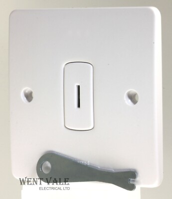 Legrand Synergy - 7300 08 - 10ax 1 Gang 2 Way Key Plate Switch and Key ...