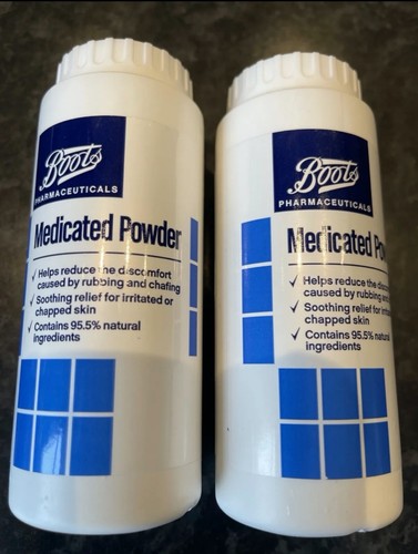 2 X Boots Medicated Talcum Powder 100g | eBay