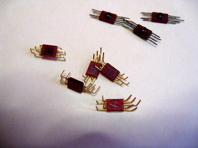 lot 8 Vintage MAN 3 MAN 3M Tiny LED Numerical Display man3 man3m ...