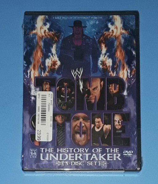 WWE – Tombstone: The History of the Undertaker (DVD, 2005, 3-Disc Set ...