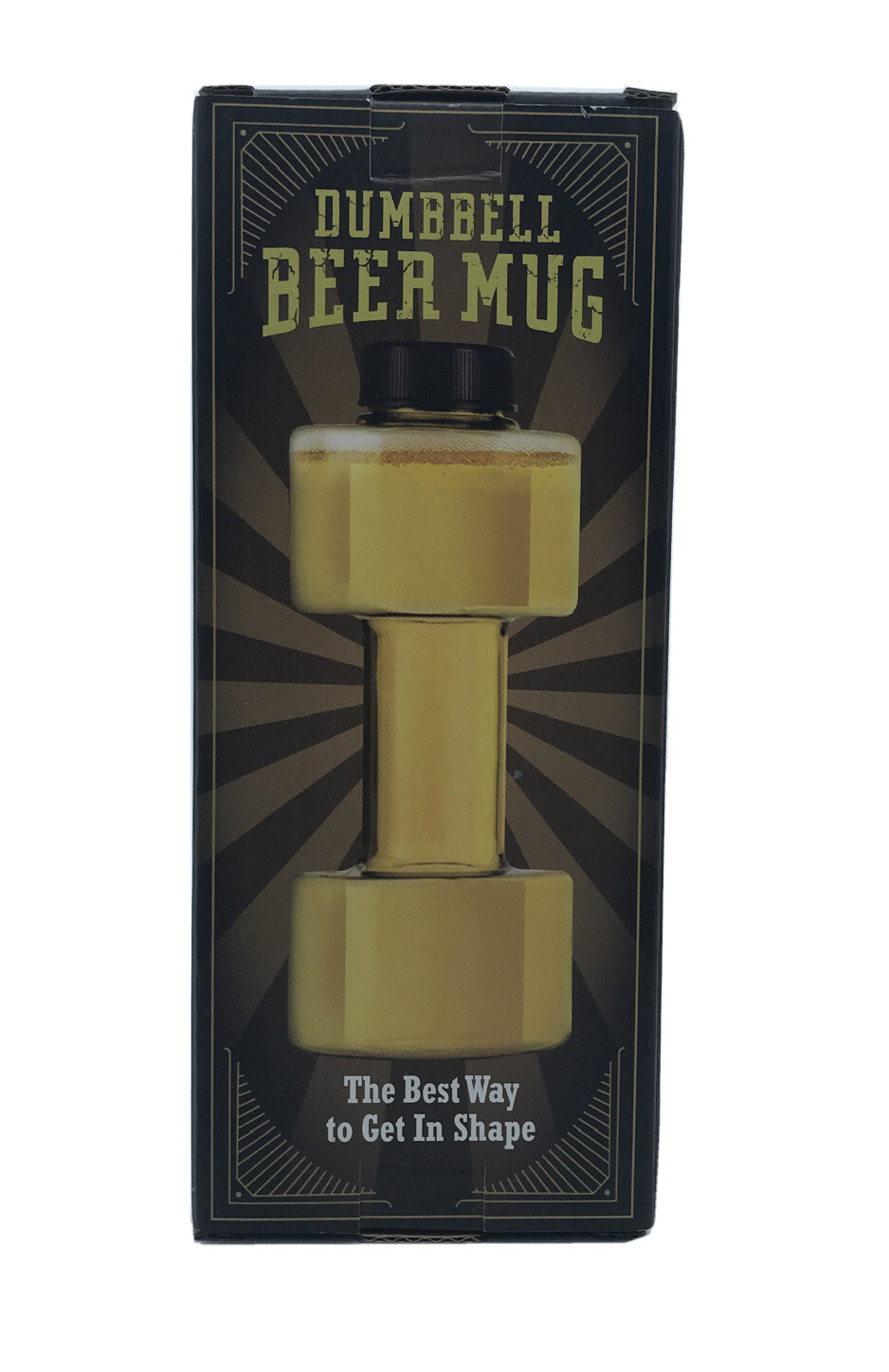 Dumbbell Beer Mug Weight W/ Screw Top For Filling Up 18oz Capacity | eBay