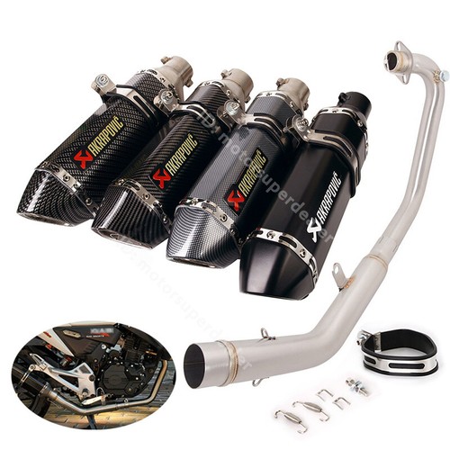 Full System for Lifan KPM 200 2021-2023 KPT 200 Exhaust Tips Front ...