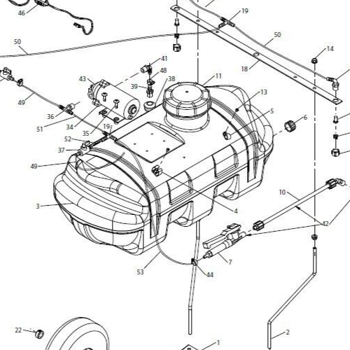 LP19478 15-GAL. TOW-BEHIND SPRAYER LP53283 15-GAL. 100 SERIES/S240 ...