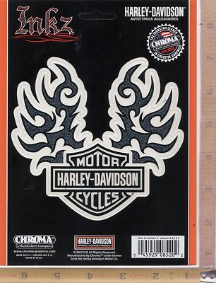 Harley Davidson H-D Window Decal Sticker for Car/Truck/Motorcycle ...