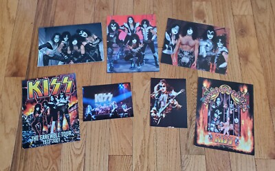 LOT OF 7 - KISS PROMO PHOTO PRINT POSTER REUNION TOUR PSYCHO CIRCUS | eBay