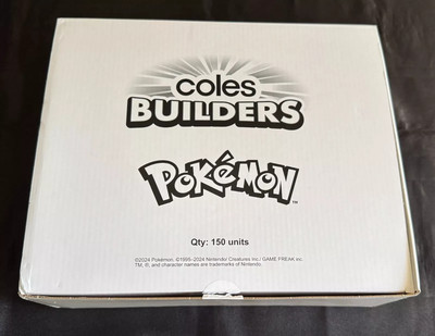 Pokemon Coles Builders mewtwo Box 150 Sealed Packs box Pack booster ex ...
