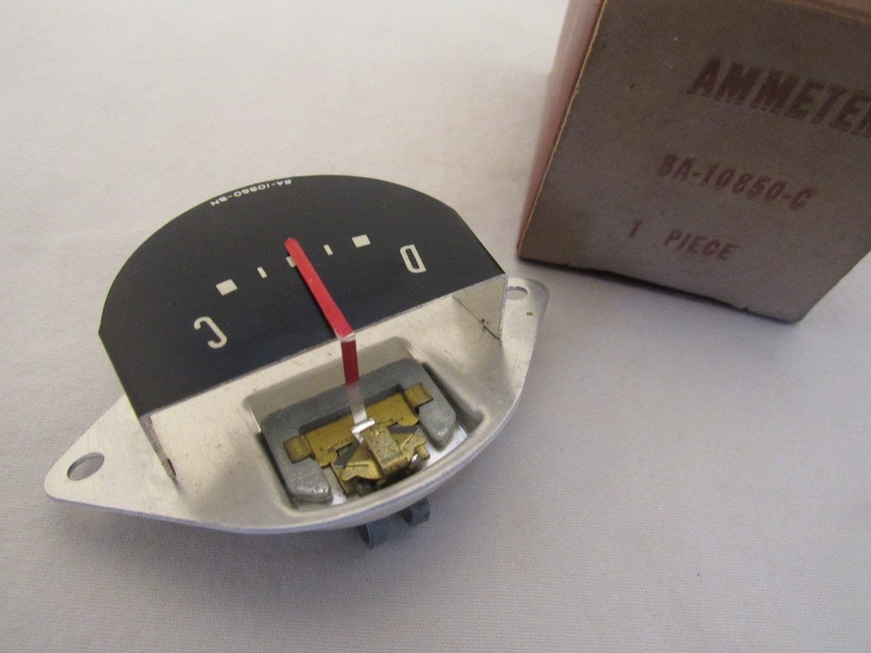 NOS 1949-50 Ford Custom Country Squire Generator Ammeter Gauge FoMoCo ...