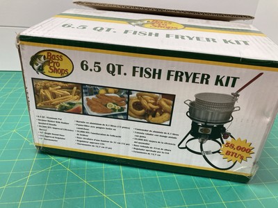 Fish Fryer Bass Pro Shops Fish Fry Kit 6.5 Quart Aluminum Pot 58,000 ...
