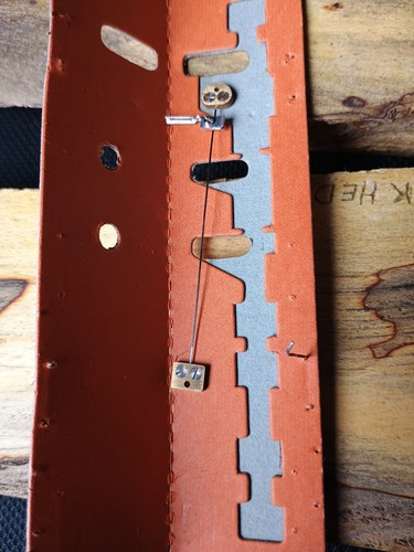 Torsion pendulum spring 5F for Kundo annual clock, wire length 74 mm ...