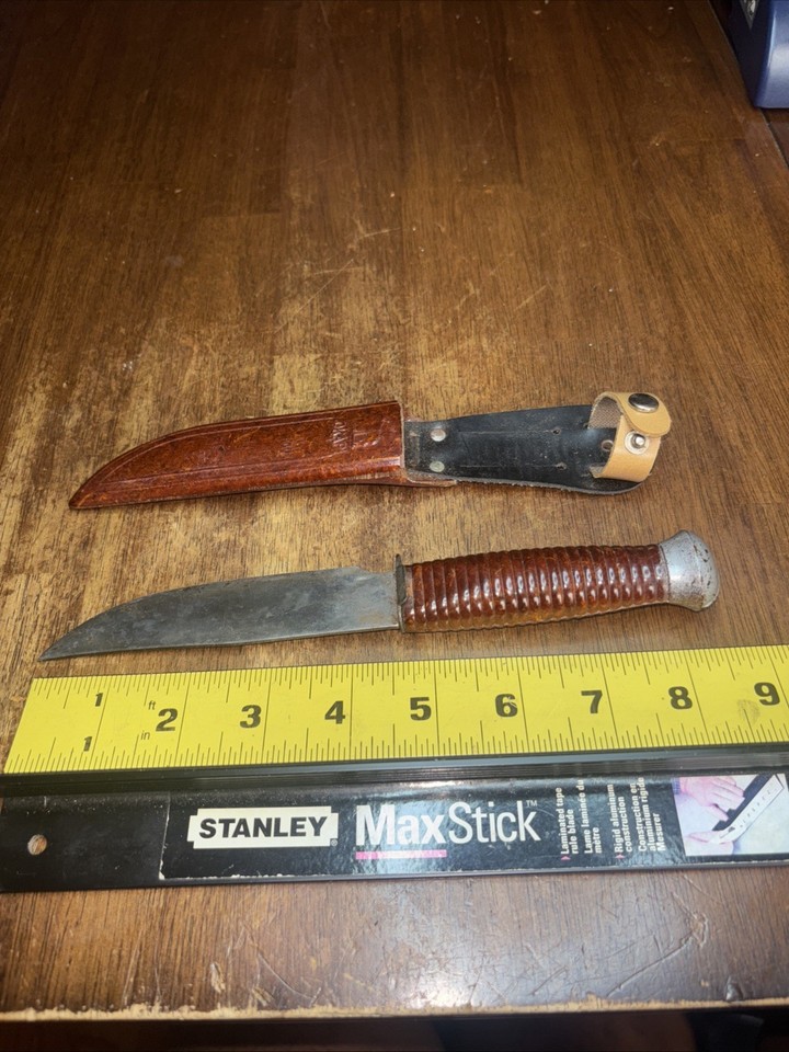 Vintage Okapi Knife with Sheath Nice! | eBay