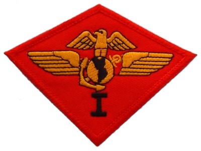 MARINE 1ST AIRWING Embroidered Shoulder Patch 3-3/4" (0330) | eBay