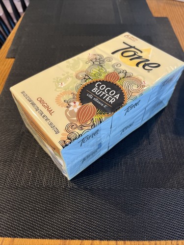 TONE SOAP 6 Large 4.25 OZ BARS ORIGINAL SCENT COCOA BUTTER ~ FACTORY ...