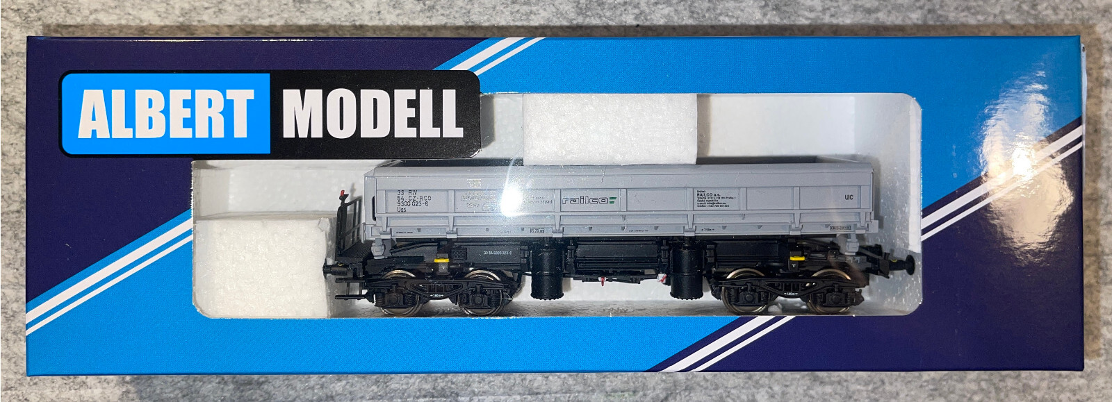 Albert Modell 930002 CZ-RCO Railways HO H0 1/87 scale freight dump car ...
