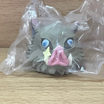Japan Demon Slayer Head Inosuke Hashibira Figure Toy PI | eBay