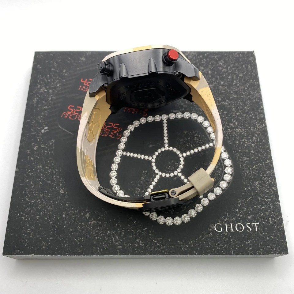 Jacob & Co. Ghost Carbon Bezel Camouflage Quartz Mens Watch GH100.11.NS ...