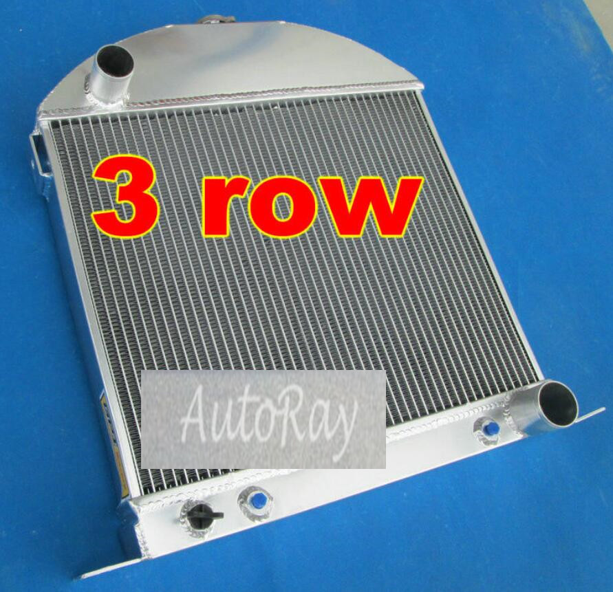 Aluminum Radiator for Ford Model A Chopped W/Chevy Engine 1928-1931 ...