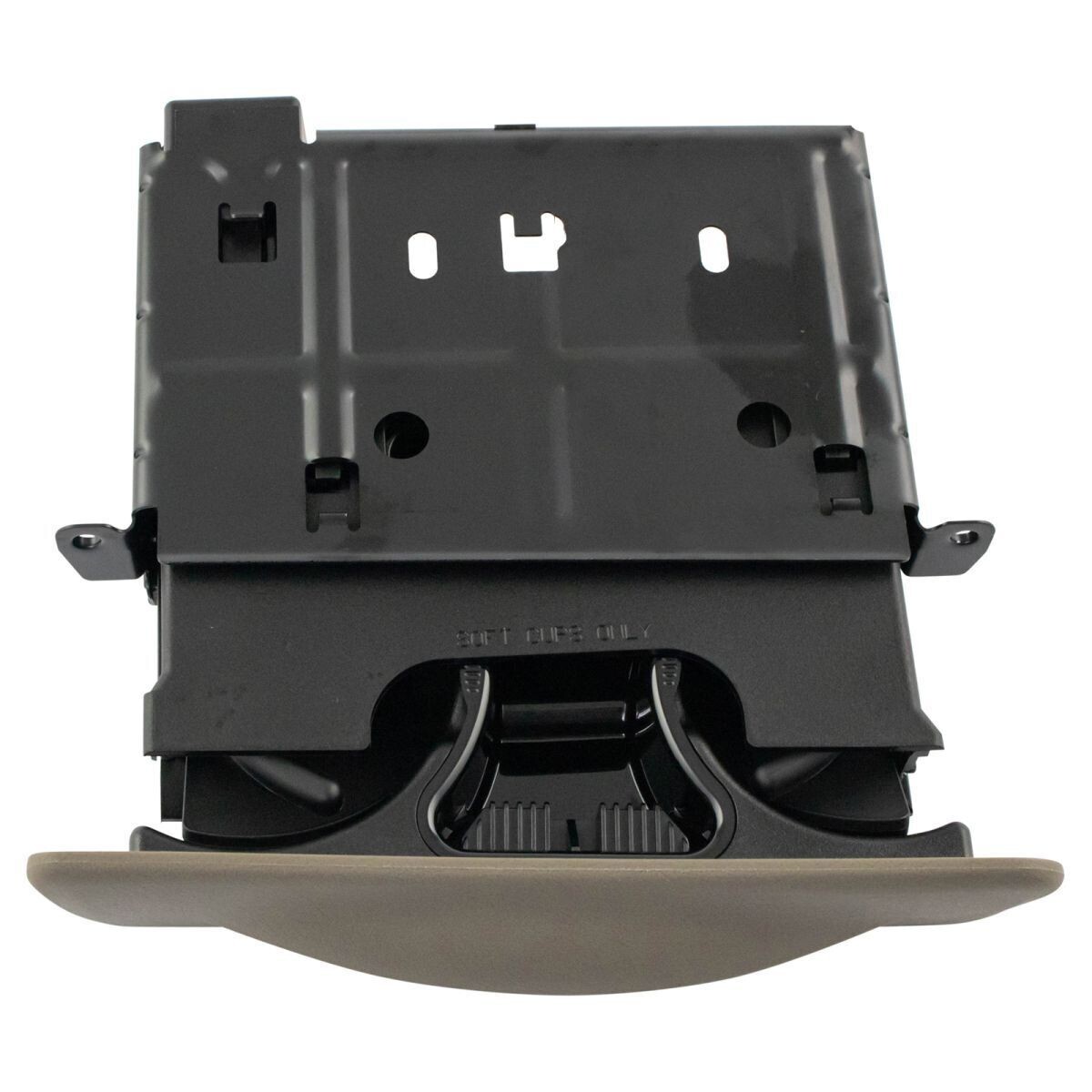 New Front Dash Mounted Parchment Cup Holder Assembly For 02-05 Ford ...