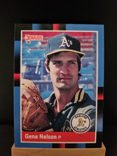 1988 Donruss - #133 Gene Nelson - OAKLAND ATHLETICS | eBay
