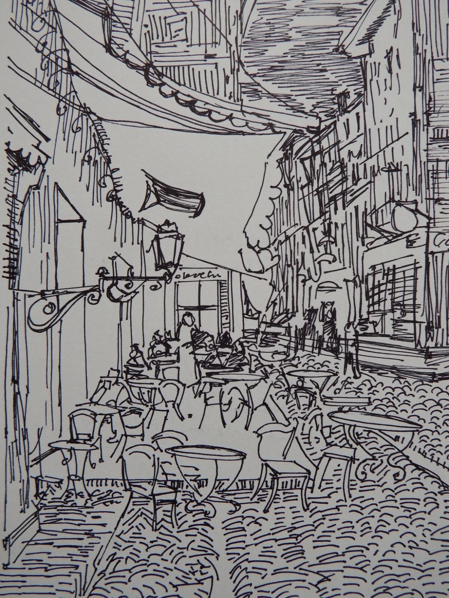 Van Gogh Drawings Pen And Ink