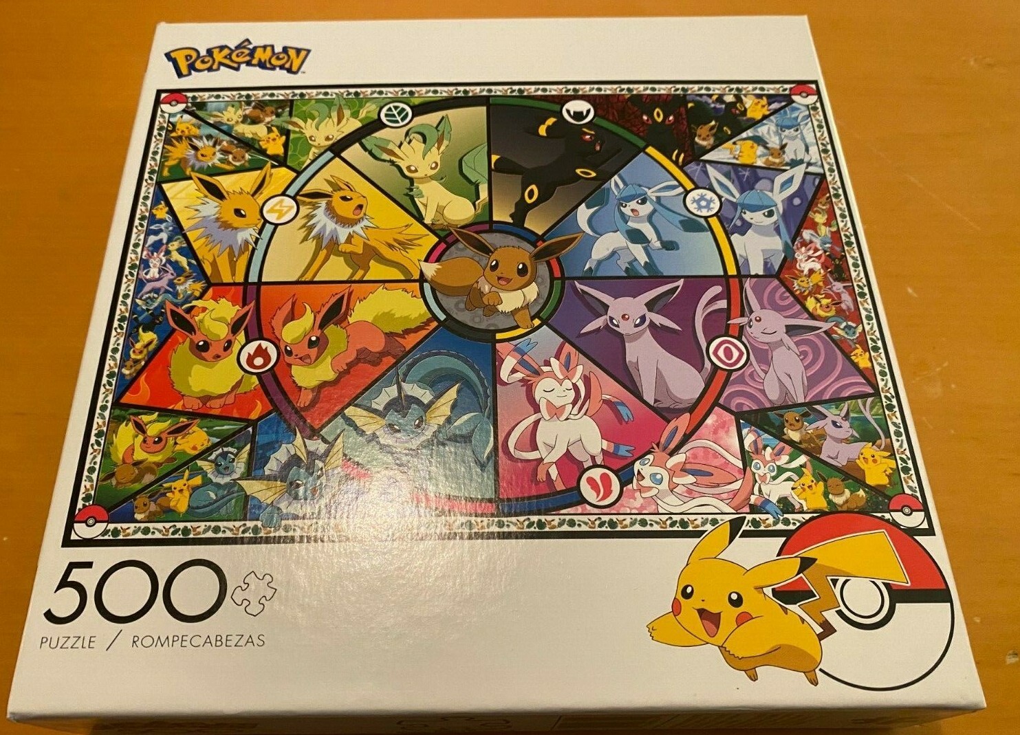 Pokemon Jigsaw Puzzle Eevee Evolutions Series 1 500 Piece Buffalo Games ...