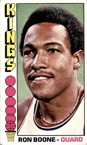 1976-77 Topps Large Basketball Card #95 RON BOONE Kings | eBay
