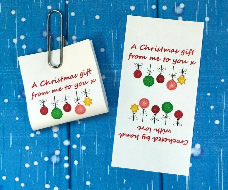 Personalised craft labels. Loop Labels. Sew in fabric clothing labels ...