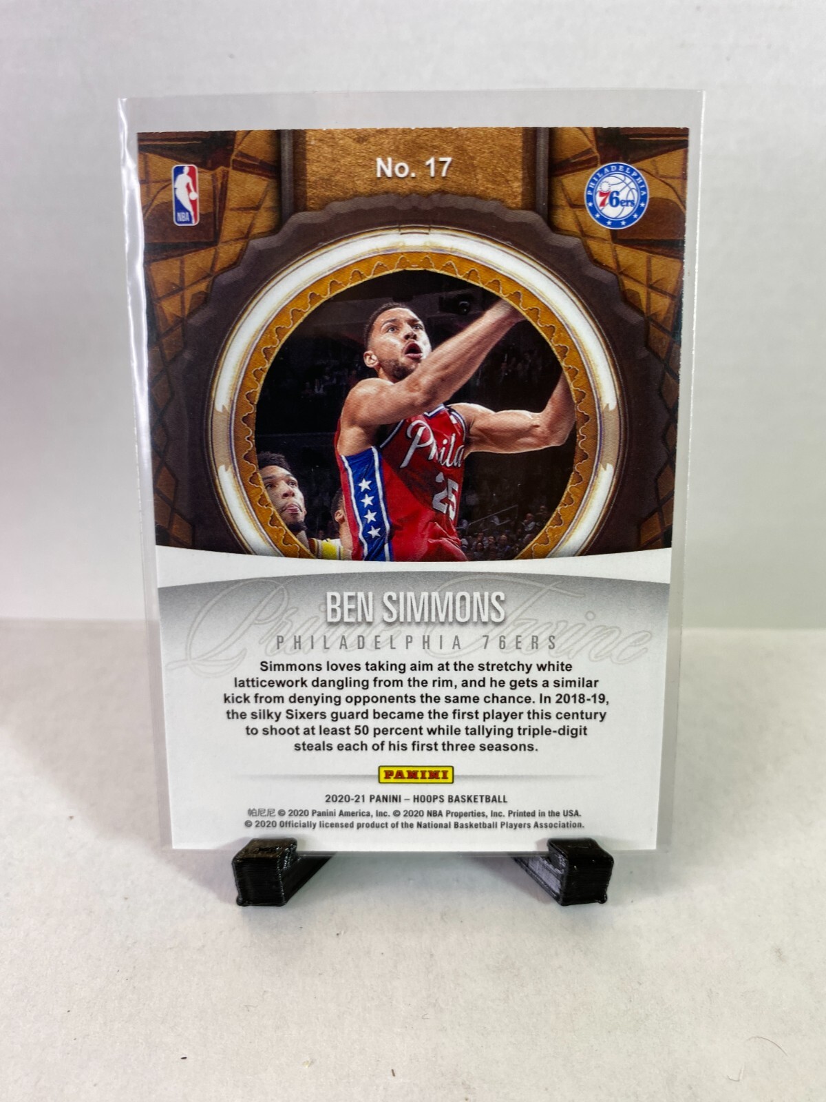 2020-21 Hoops Prime Twine #17 Ben Simmons NBA Basketball Card | eBay ...